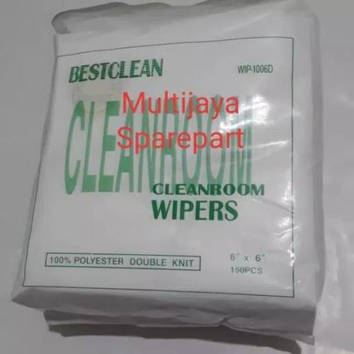 Jual Dust Free Cloth Cleanroom Wipers 6" x 6" - Kota Medan - Multijaya ...