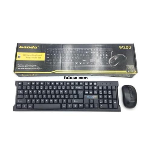 Jual KEYBOARD BANDA WIRELESS W200 - Kota Balikpapan - fulusocomputer ...