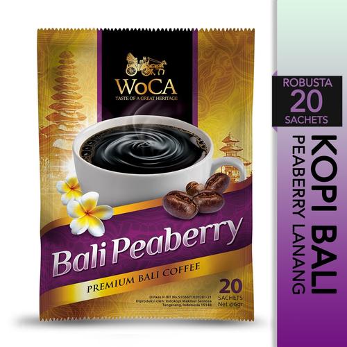 Promo WoCA Kopi Bubuk Bali Peaberry 20 Sachets - Kota Tangerang - WoCA ...