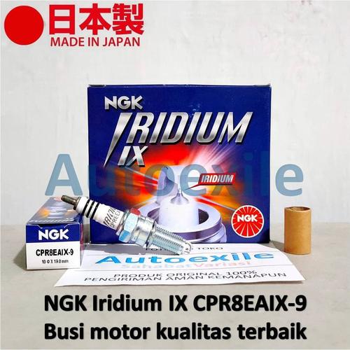 Jual Busi Motor NGK IRIDIUM IX CPR8EAIX-9 Aerox Byson Nex Nmax Spacy ...