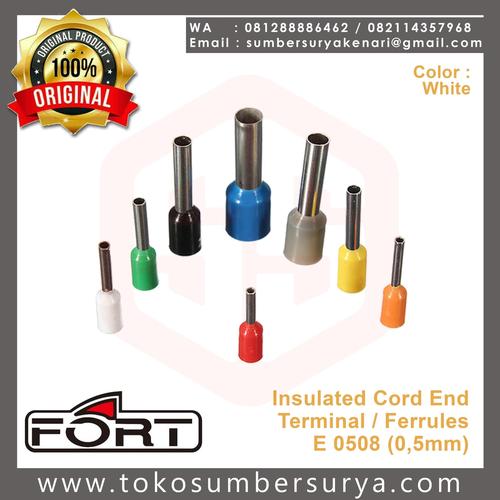 Jual Ferrules / Skun Tusuk / Insulated 0,5mm Putih - Jakarta Pusat ...