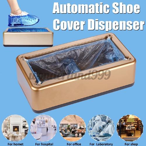 Jual Automatic Shoe Cover Dispenser Disposable Shoe Covers Machine ...