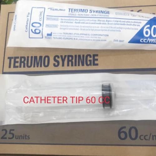 Jual TERUMO SYRINGE 60 CC CATHETER TIP/SUNTIKAN MAKANAN/SPUIT 60 ML ...