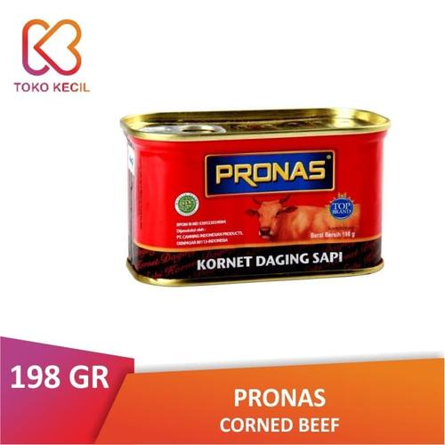 Jual [TIN] Pronas Corned Beef Kaleng 198 GR | Kornet Daging Sapi Kaleng ...