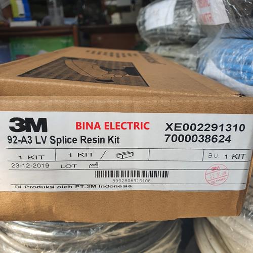 Jual 3M Scothcast Splice Resin Kit 92-A3 LV / 3M Resin Kit 92 A3 LV ...