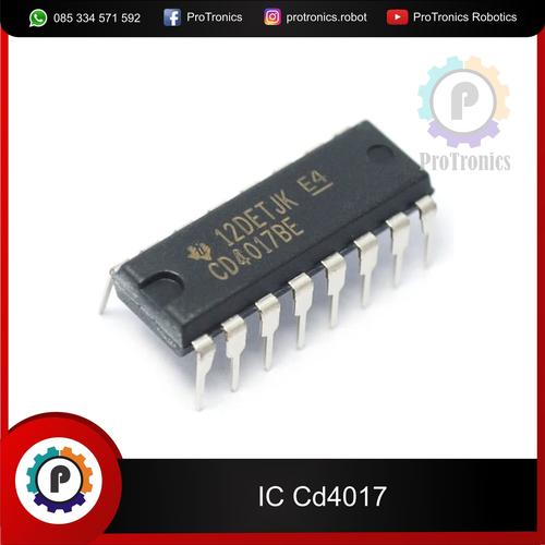Jual IC CD4017 CD 4017 Decade Counter - Kota Surabaya - ProTronics ...