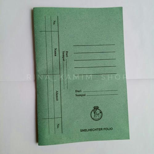 Jual Map snel/map kertas dengan pembolong/snelhecter folio - Hijau ...