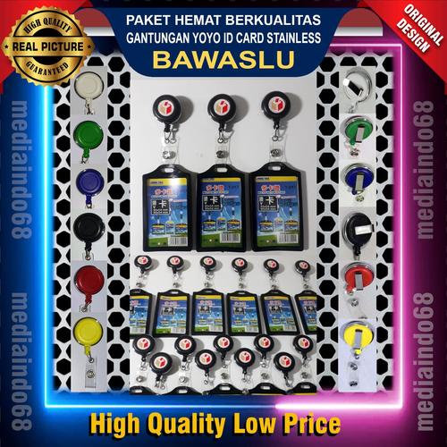 Jual YOYO PUTAR ID CARD/NAME TAG+LOGO BAWASLU - Jakarta Timur ...