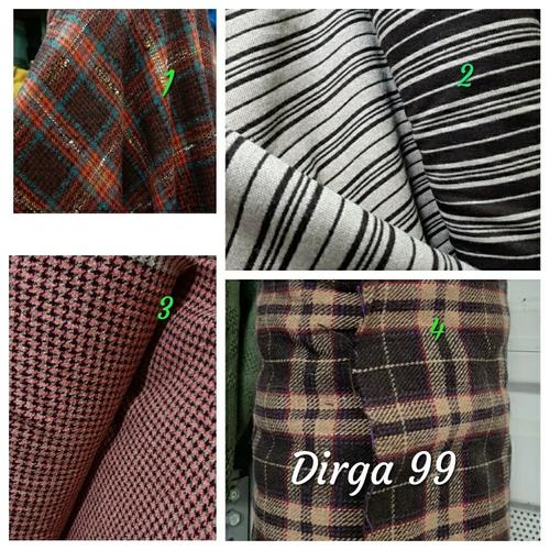 Jual kain tebal wool acrylic_woll acrylic motif random - Colour No 1 ...