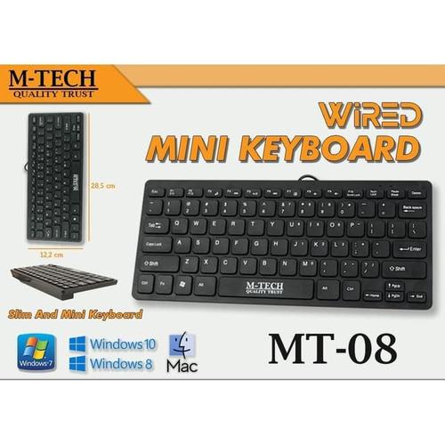 Jual M-TECH MTK-08 USB Keyboard Mini Multimedia - Kota Surabaya - IQ ...