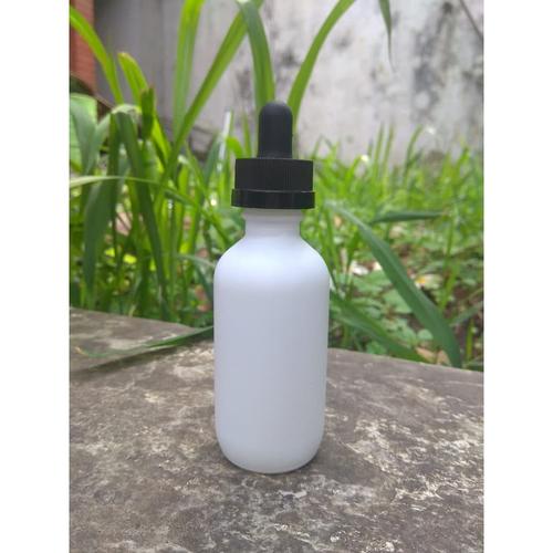 Jual Botol Kaca boston putih / white doff 60ML Pipet Tetes 60 ml - Kota ...