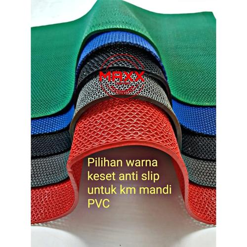 Jual Keset Karpet Karet Anti Slip Kamar Mandi PVC Jaring Roll 1.2M x15M ...