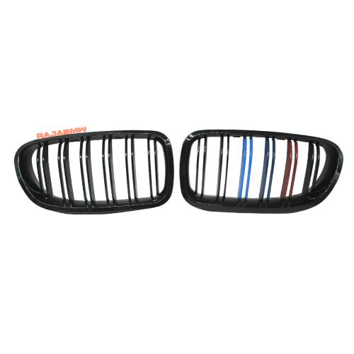 Jual Grill BMW F10 M Color Glossy Black Double Slats (Tampa Emblem ...