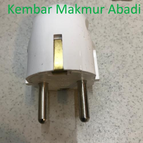 Jual Steker Oval Broco / Colokan 2 Kaki BROCO / Steker 2 Pin BROCO ...