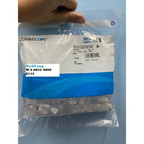 Jual AMP Commscope Connector RJ45 Cat5 RJ-45 Cat.5e Original PN:6 ...