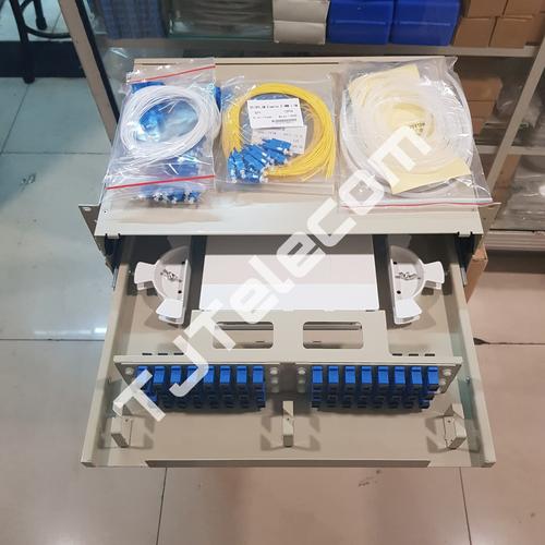 Jual odf rack 48 core SC UPC / otb 48 core rackmount LENGKAP - Jakarta ...