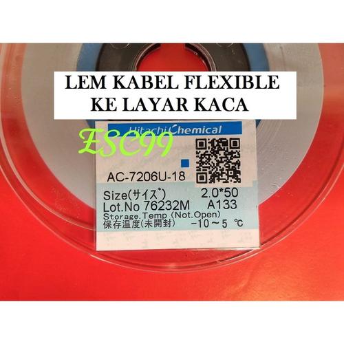 Jual Lem Kabel Flexible Ke Layar Kaca AC-7206U-18 Lem LCD lebar 2 mm ...