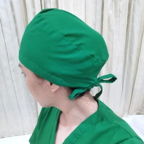 Jual Topi oka hitam / cap medis / perawat / dokter / operasi/penutup ...