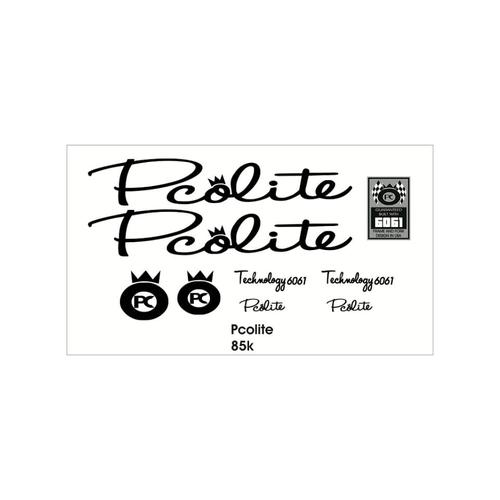 Jual Decal Decals Sticker Stiker Frame Pcolite Fixie - Hitam - Kota ...