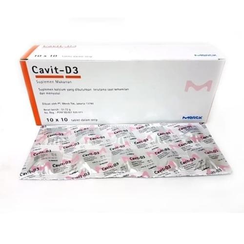 Jual CAVIT D3 KALSIUM DAN VITAMIN D / STRIP @10 TABLET - Jakarta Timur ...