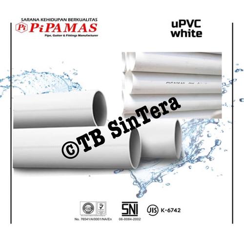 Jual Pipa PVC 6 " inch D Putih Pipamas per Batang - Kota Bandung - TB ...
