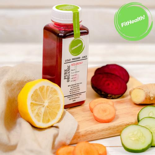 Jual 100% Cold Pressed Juice - Jus Sehat Detox / Detoks / Diet - Red ...