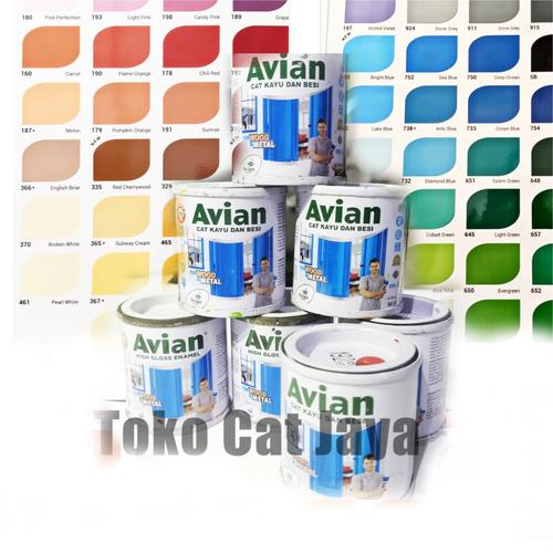 Jual AVIAN Cat Kayu Besi 50cc/50mL Warna lengkap - 192 Vermillion ...