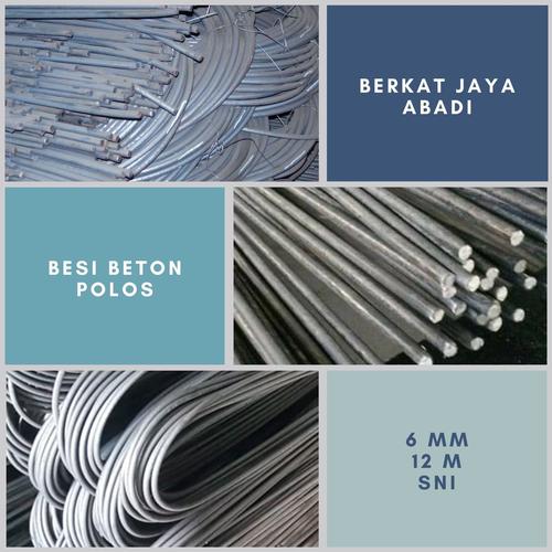 Jual Besi Beton Polos / Besi Polos / Plain Rebar 6mm 12m SNI - Kota ...