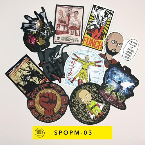 Jual Sticker Pack [10pcs] One Punch Man set - 03 - Jakarta Selatan ...