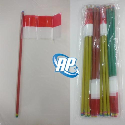 Jual bendera pawai stik / bendera stick / bendera merah putih stick ...