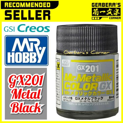Jual Mr Color GX201 Metal Black - Mr. Hobby - Lacquer Paint - Kota ...
