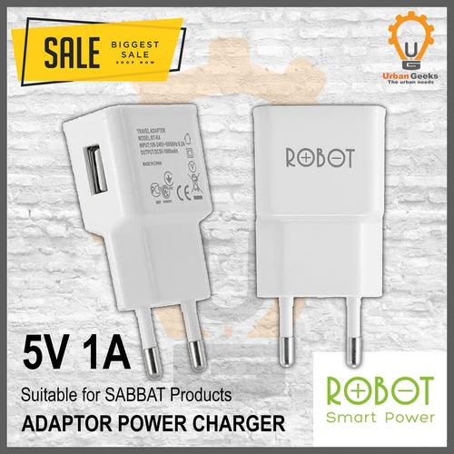 Promo Adaptor Charger 5V 1A Robot RT-K4 Adapter Kepala Sabbat KZ TWS ...