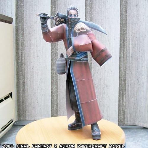 Jual Final Fantasy X Auron papercraft - Kab. Bekasi - Papercraft Tiviti ...