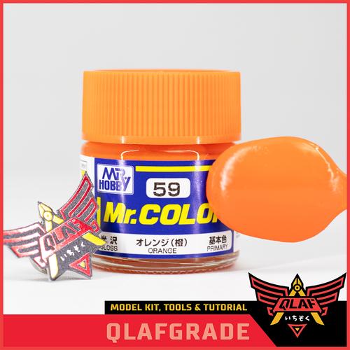 Jual Mr Color ORANGE C59 C 59 cat gundam airbrush model kit mr hobby ...