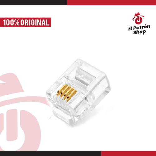 Jual Connector RJ11 Jack Telephone 4 Pin 1pcs Konektor RJ11 Telepon ...