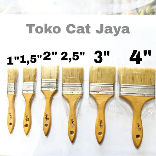 Jual Kuas Cat PRIMA Kualitas Premium 1", 1,5" 2", 2,5", 3", 4" Inch - 2 ...