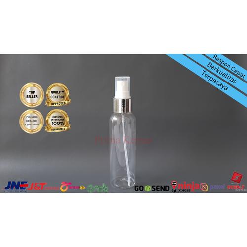 Jual Botol Spray 100 ml - botol skincare 100 ml - botol Pet 100 ml ...
