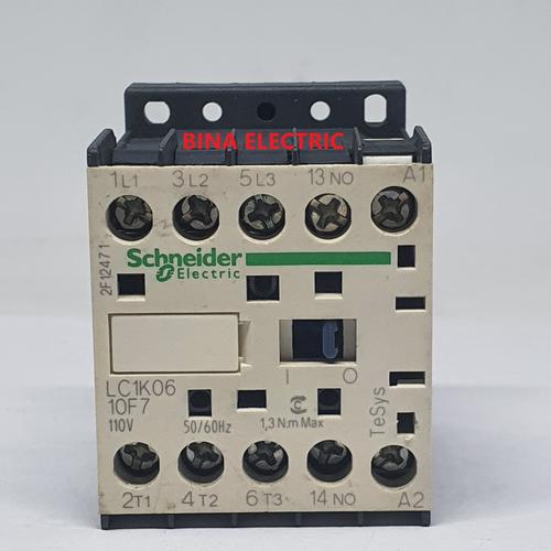 Jual Kontaktor Schneider LC1K0610 3P 6A / Contactor Schneider LC1K0610 ...