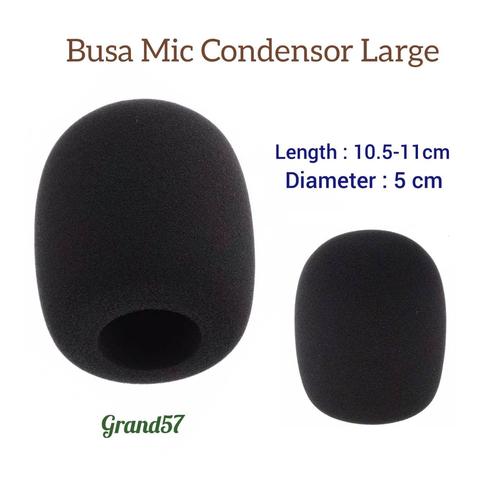 Jual busa foam microphone condenser spons cover mikrofon windscreen ...