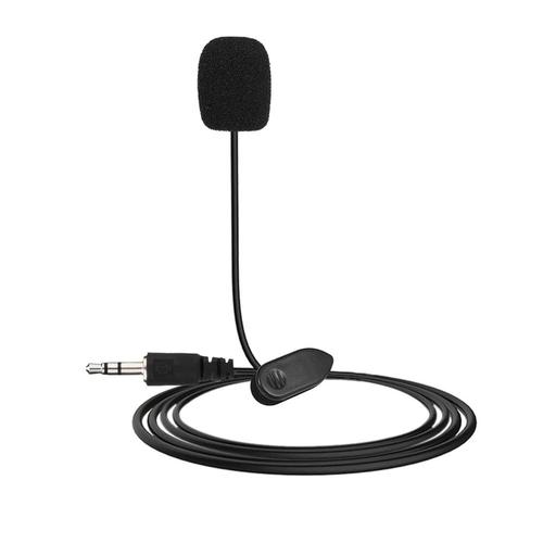 Jual MIC JEPIT KLIP KERAH MICROPHONE STEREO JACK 3.5MM TRS WITH TIE ...