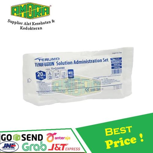 Jual Infuset dewasa terumo / Infusion set / selang infus / Infuset ...