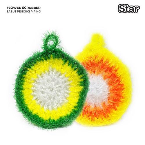Jual SPONS/ / TAPAS CUCI PIRING KOREA/ SCRABBER WASH DISH/ SCRUBBER ...