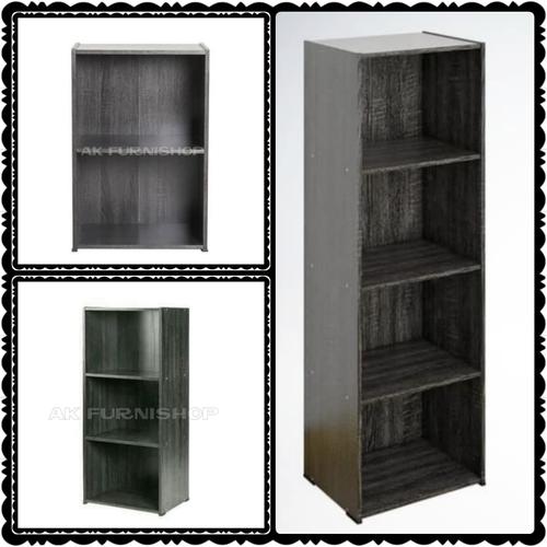 Jual Rak Buku 2 Susun-3 Susun- 4 Susun Serbaguna BLACK - 2 SUSUN ...