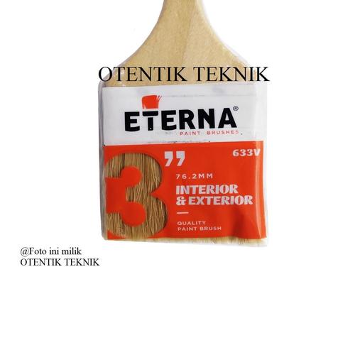 Jual ETERNA 633 KUAS CAT TEBAL 3" - KOAS TIGA INCI MURAH - KUAS TEMBOK ...