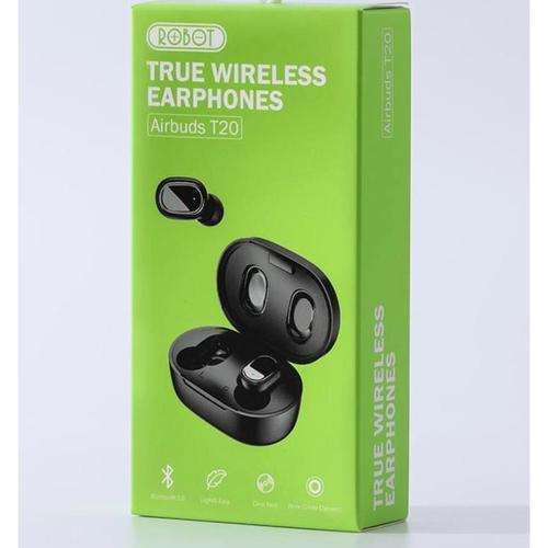 Jual Airbuds Robot T20 Head Set Bluetooth Earpods Ear Pods Original ...