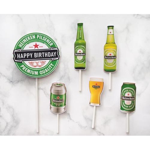 Jual Topper premium bir BINTANG dan HEINEKEN utk hiasan cake - Bintang ...