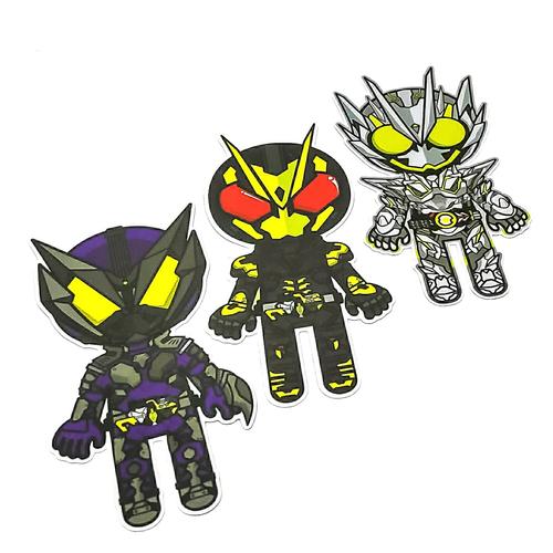 Jual Sticker Gambar Kartun Kamen Rider Zero One Minis - Karakter ungu ...