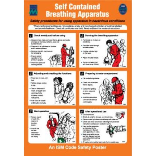 Jual Self Contained Breathing Apparatus Poster iMPA 331547 IMO ISM ...