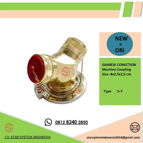 Jual siamese connection hooseki type s7 machino coupling - Jakarta ...