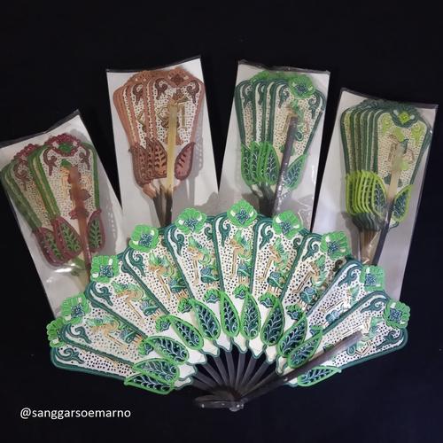 Jual Kipas Lipat Wayang Kulit - Jakarta Timur - sanggarsoemarno | Tokopedia
